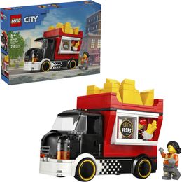 Konstruktionsspielsteine Lego "Pommes-Truck (60488), Lego City", bunt, Spielbausteine, Kinder, Kunststoff, Konstruktionsspielsteine, Made in Europe
