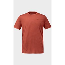 Sch&ouml;ffel Funktionsshirt SCH&Ouml;FFEL "CIRC T Shirt Tauron M", Herren, Gr. 52, 5590, rot, Oberstoff: 100% Polyester, Rundhals, Shirts Funktionsshirt