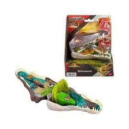 Mattel Jurassic World Micro Compact Spinosaurus Spielset, Spielfigur