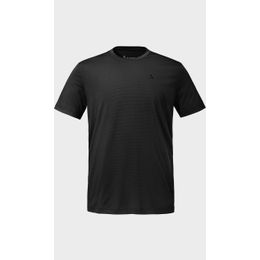 Sch&ouml;ffel Funktionsshirt SCH&Ouml;FFEL "CIRC T Shirt Tauron M", Herren, Gr. 58, 9990, schwarz, Oberstoff: 100% Polyester, Rundhals, Shirts Funktionsshirt