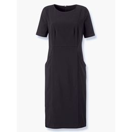 WITT Damen Etuikleid, schwarz, Gr&ouml;&szlig;e 38