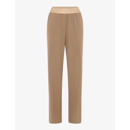 Brax Damen Palazzohose Style MAINE LIGHT MOCHA, braun, Gr. 34