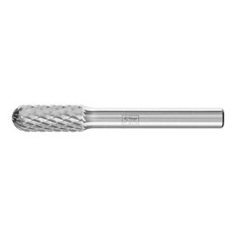 Pferd TOOLS Hartmetall Fr&auml;sstift Walzenrund WRC &Oslash; 08x20mm Schaft-&Oslash; 6 mm Z4 universal mittel fein (21105146)