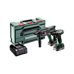 Metabo Akku Combo Set 2.3.2 18 V BS 18 + KH 18 LTX 24; MetaboX 165 L (685216500)