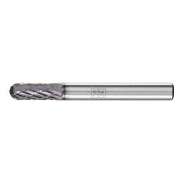Pferd TOOLS Hartmetall Fr&auml;sstift Walzenrund WRC &Oslash; 06x16mm Schaft-&Oslash; 6mm Z3P universal mittel kreuzverzahnt HICOAT (21105024)