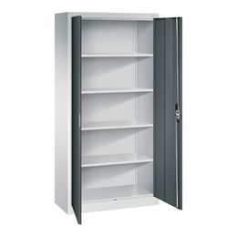 C+P B&uuml;roschrank Acurado, 1950x930x400mm, 7035/7016 ; C + P M&ouml;belsysteme (9260-000|S12049)