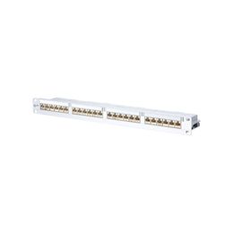 BTR NETCOM 24-Port Panel E-DAT C6 1HE Alu modular LSA TN MP24 mod (130856-E-90)