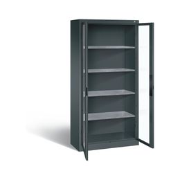 C+P Werkzeugschrank Acurado, H1950xB930xT400mm, Front Anthrazitgrau, Korpus Anthrazitgrau (8920-055) ; C + P M&ouml;belsysteme (8920-055|S10141)