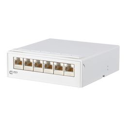 BTR NETCOM AP-Verteiler 6Port C6 6xRJ45, rws 130862-21-E)