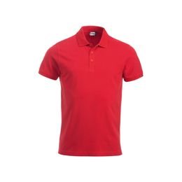 Clique Polo-Shirt Classic Lincoln, rot, Unisex-Gr&ouml;&szlig;e: M (028244-35-5)