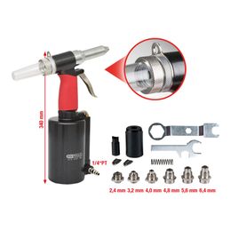 KS Tools Druckluft-Blindniet-Pistole L&auml;nge 340mm (515.3101)