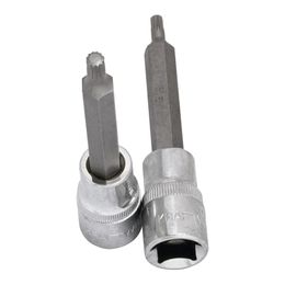 Kraftwerk 1/2" Vielzahn-Bit-Stecknuss M6 100 mm (338006)
