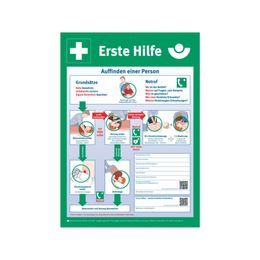 Anleitung zur Ersten Hilfe Auffinden einer Person, Typ: 02400 ; nVent HOFFMAN (K160.10.002)