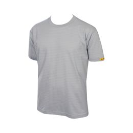 HB Tempex ESD T-Shirt Conductex Cotton Knit, silbergrau, Gr&ouml;&szlig;e: L (08010 86002 000 50-L)