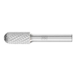 Pferd TOOLS Hartmetall Fr&auml;sstift Walzenrund WRC &Oslash; 12x25 mm Schaft-&Oslash; 8 mm Z3P universal mittel kreuzverzahnt (21105328)