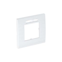 Obo-bettermann OBO Bettermann Vertr Abdeckrahmen 1fach 84x84mm rws AR45-BF1 RW (6119332)