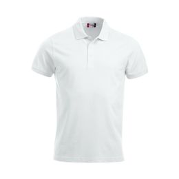 Clique Polo-Shirt Classic Lincoln, wei&szlig;, Unisex-Gr&ouml;&szlig;e: 3XL (028244-00-9)