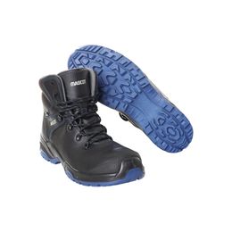 Mascot Sicherheitsstiefel S3 mit Schn&uuml;rsenkel Sicherheitsstiefel S3 Sicherheitsschuhe Gr&ouml;&szlig;e 1039, schwarz/kornblau (F0141-902-0901-1039)