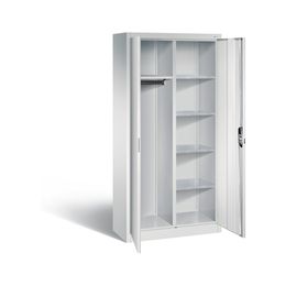 C+P Akten-/Garderobenschrank Acurado, H1950xB930xT400mm, Front Lichtgrau, Korpus Lichtgrau (8920-312) ; C + P M&ouml;belsysteme (8920-312|S10157)