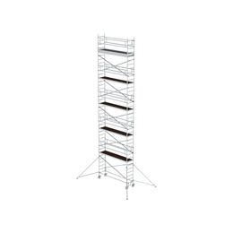 MUNK Alu-Rollger&uuml;st mit Ausleger Plattformen im 2m-Abstand Plattform-H&ouml;he 10,45 m L&auml;nge 3,00 m (156046)