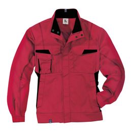K&Uuml;BLER WORKWEAR K&uuml;bler IMAGE DRESS Jacke mittelrot/schwarz 56 ; K&uuml;bler Workwear (1345 3411-5599-56)