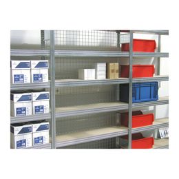 Regalwerk BERT-Gitterseitenwand verzinkt 2480x201 mm f&uuml;r Regal 2500x300 mm (B3-30722-K)