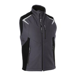 K&Uuml;BLER WORKWEAR K&uuml;bler Softshell Weste BODYFORCE anthrazit/schwarz Form 7125 Gr&ouml;&szlig;e S ; K&uuml;bler Workwear (7125 5375-9799-S)