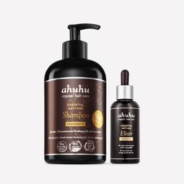 ahuhu ESSENTIAL Anti-Age Anti-Haarausfall Shampoo & Kopfhautserum mit Redensyl