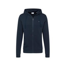 KnowledgeCotton Apparel Zip-Up Hoodie male Blue size L