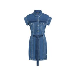 KARL LAGERFELD JEANS Kleid Damen Gr&ouml;&szlig;e 36 blue denim Winterkleid