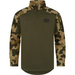 Mauser Sweatshirt Range Dull Olive/Mauser Camouflage (Gr&ouml;&szlig;e: S)