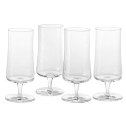 Schott Zwiesel Gl&auml;serset Beer Basic, Klar, Glas, 4-teilig, 405 ml, 7.600x17.80 cm, Gr&uuml;ner Punkt, Essen & Trinken, Gl&auml;ser, Gl&auml;ser-Sets