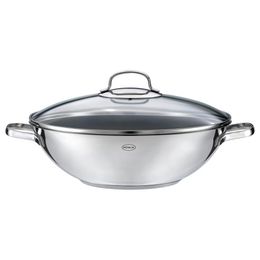 R&ouml;sle R&ouml;sle WOK Elegance, Edelstahl, Metall, nicht angegeben L, backofengeeignet, antihaftbeschichtet, Deckel hitzebest&auml;ndig, Kochen, Pfannen, Woks