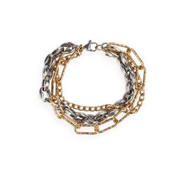 Fr&auml;ulein Wunder Fr&auml;ulein Wunder Armband Herren Gr&ouml;&szlig;e One Size gold / silber