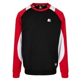Starter Black Label Sweatshirt Herren Gr&ouml;&szlig;e XL rot / schwarz / wei&szlig;