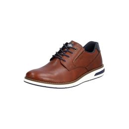 Rieker Schn&uuml;rschuh Herren Gr&ouml;&szlig;e 41 navy / cognac