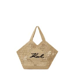K by KARL LAGERFELD Karl Lagerfeld Strandtasche Damen Gr&ouml;&szlig;e One Size beige / schwarz