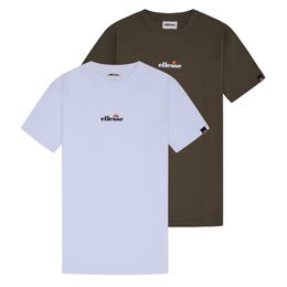 Ellesse T-Shirt 'Ollio 2' Herren Gr&ouml;&szlig;e L oliv / rot / schwarz / wei&szlig;