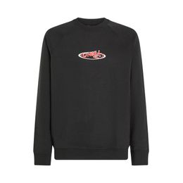 O`Neill O'neill Sweatshirt 'Essentials 90'S' Herren Gr&ouml;&szlig;e XXL rot / schwarz / wei&szlig;
