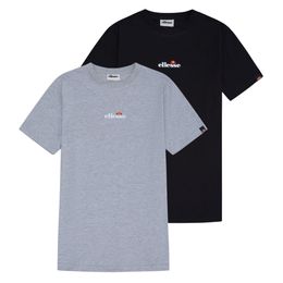 Ellesse T-Shirt Herren Gr&ouml;&szlig;e XL grau / schwarz / wei&szlig;