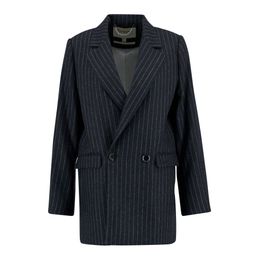Barbour Blazer 'Antonia' Damen Gr&ouml;&szlig;e 36 anthrazit / wei&szlig;