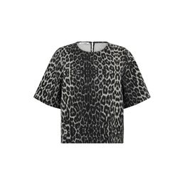 Co'Couture Co'couture T-Shirt 'Leo' Damen Gr&ouml;&szlig;e S schoko / grau / schwarz