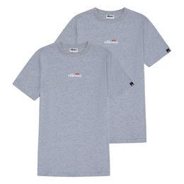 ELLESSE Shirt male size M Light grey / Red / White