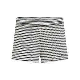 K by KARL LAGERFELD Karl Lagerfeld Badeshorts Damen Gr&ouml;&szlig;e XXL creme / schwarz