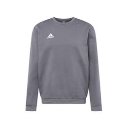 adidas Performance Sportsweatshirt 'Entrada 22' Herren Gr&ouml;&szlig;e XXL graumeliert / wei&szlig;