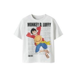 name it T-Shirt 'NKMDAV ONEP' Jungen Gr&ouml;&szlig;e 158/164 gelb / rot / schwarz / wei&szlig;