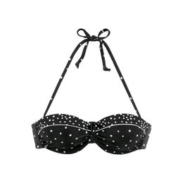 Lascana Bikini Damen Gr&ouml;&szlig;e 70 schwarz / wei&szlig;