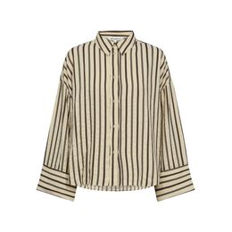 Co'Couture Co'couture Shirt 'Oxana' Damen Gr&ouml;&szlig;e M beige / braun