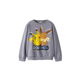 name it Sweatshirt 'NKFJYD POKEMON' M&auml;dchen Gr&ouml;&szlig;e 116 karamell / gelb / mauve / schwarz