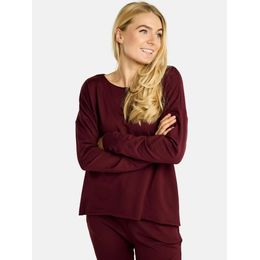 Liberte Essentiel Top ' ALMA ' Damen Gr&ouml;&szlig;e XS/S bordeaux